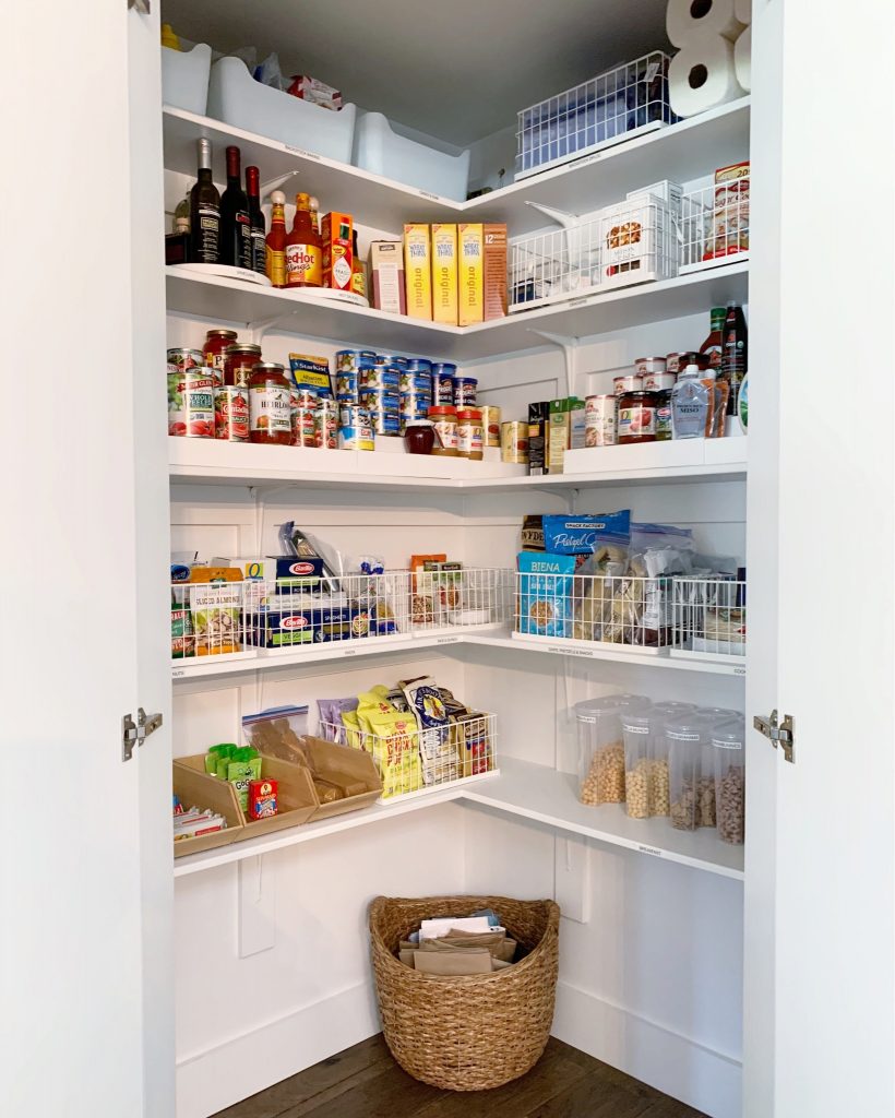 Simply Done A Stunning Corner Pantry More Simply Organized Simply Done A Stunning Corner Pantry More Simply Organized