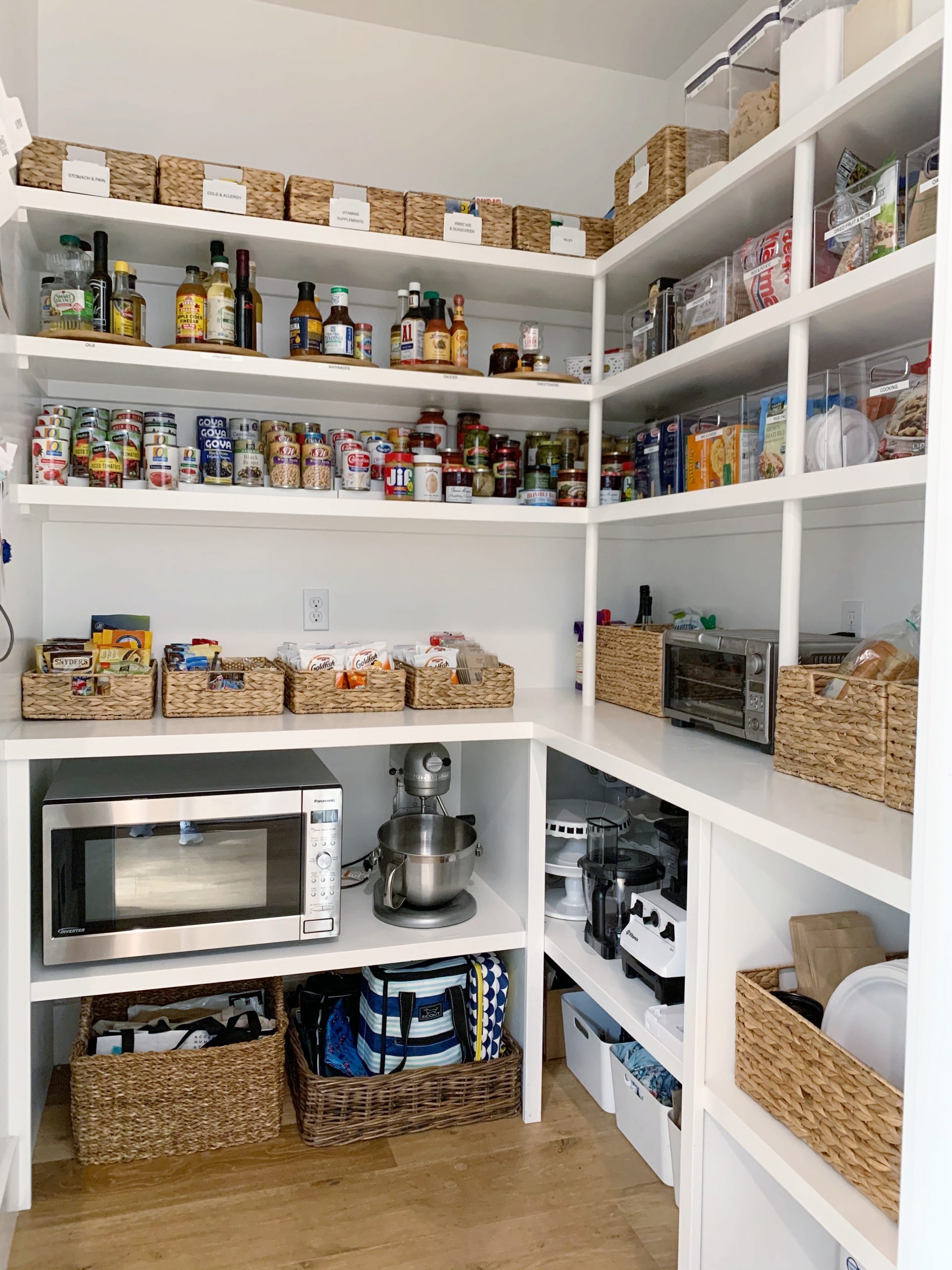 Simply Done Simply Beautiful Walk In Pantry Refresh Simply Organized Simply Done Simply Beautiful Walk In Pantry Refresh Simply Organized