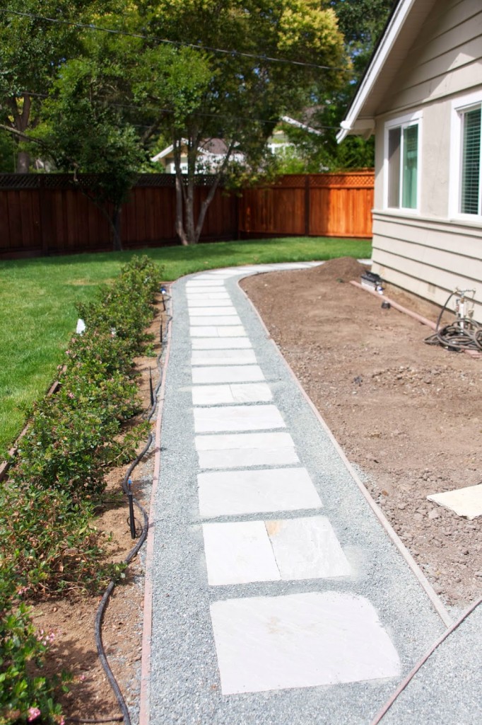 The Front Path Is Complete! - simply organized